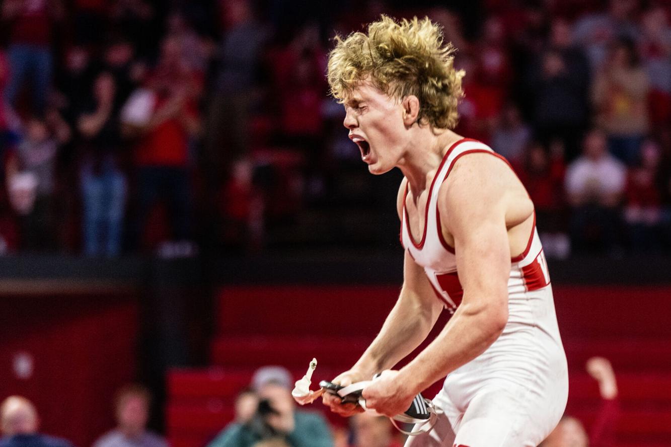Photos: Nebraska wrestling hosts Michigan