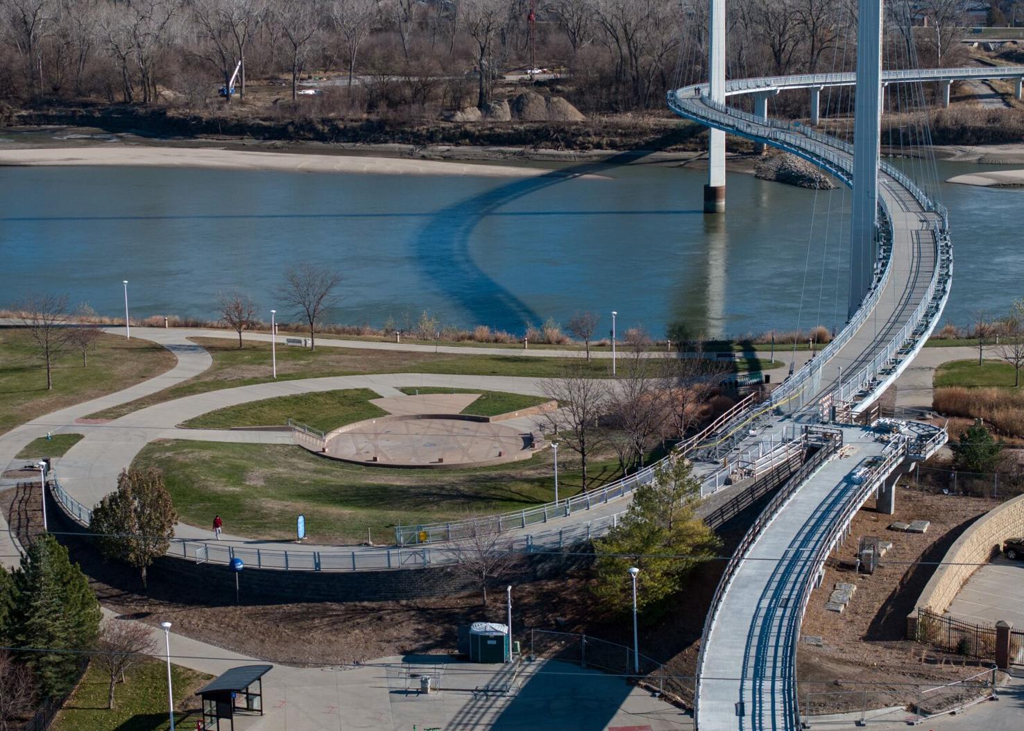 Photos: Construction on downtown Omaha's new Baby Bob bridge continues