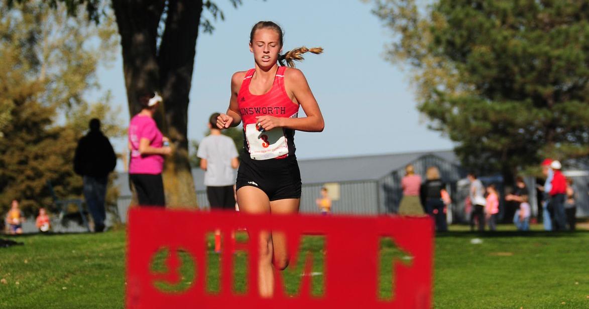 Rylee Rice sets record as Ainsworth runs away with D-5 titles