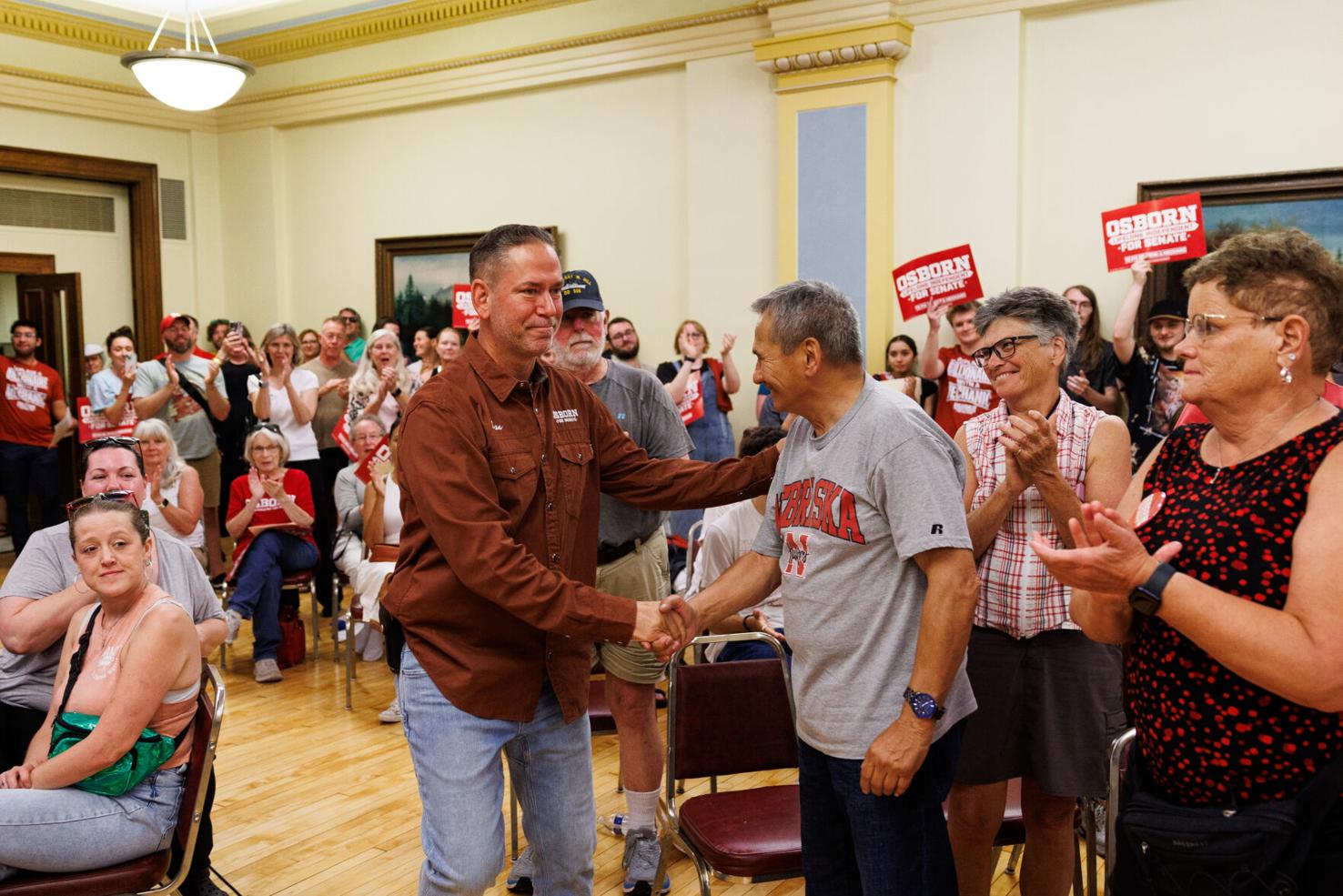 Photos: Dan Osborn launches 2026 US Senate campaign in Omaha