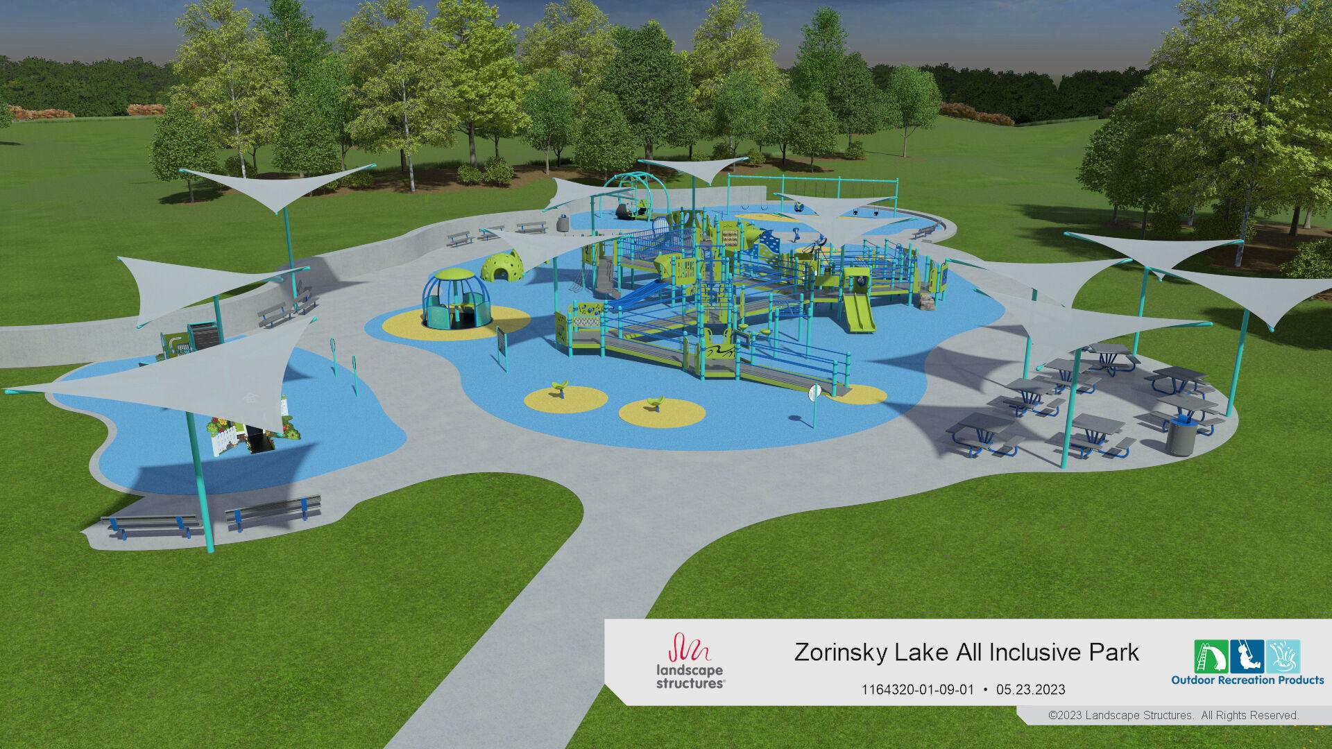 New inclusive playground coming to Omaha's Zorinsky Lake Park