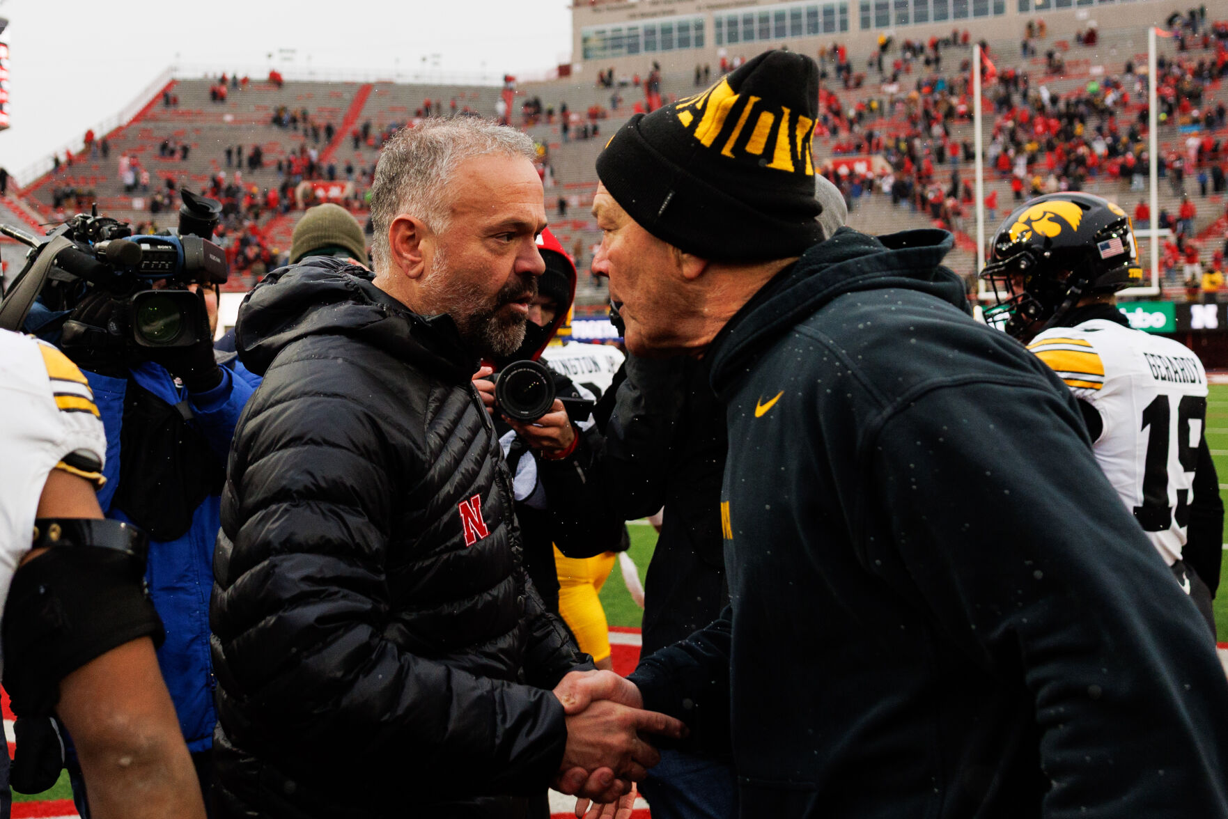 Watch: Matt Rhule's press conference as Nebraska prepares for Las Vegas ...