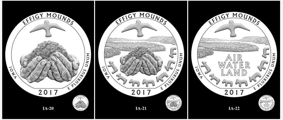 New Iowa quarter designs debut: Which one is best?