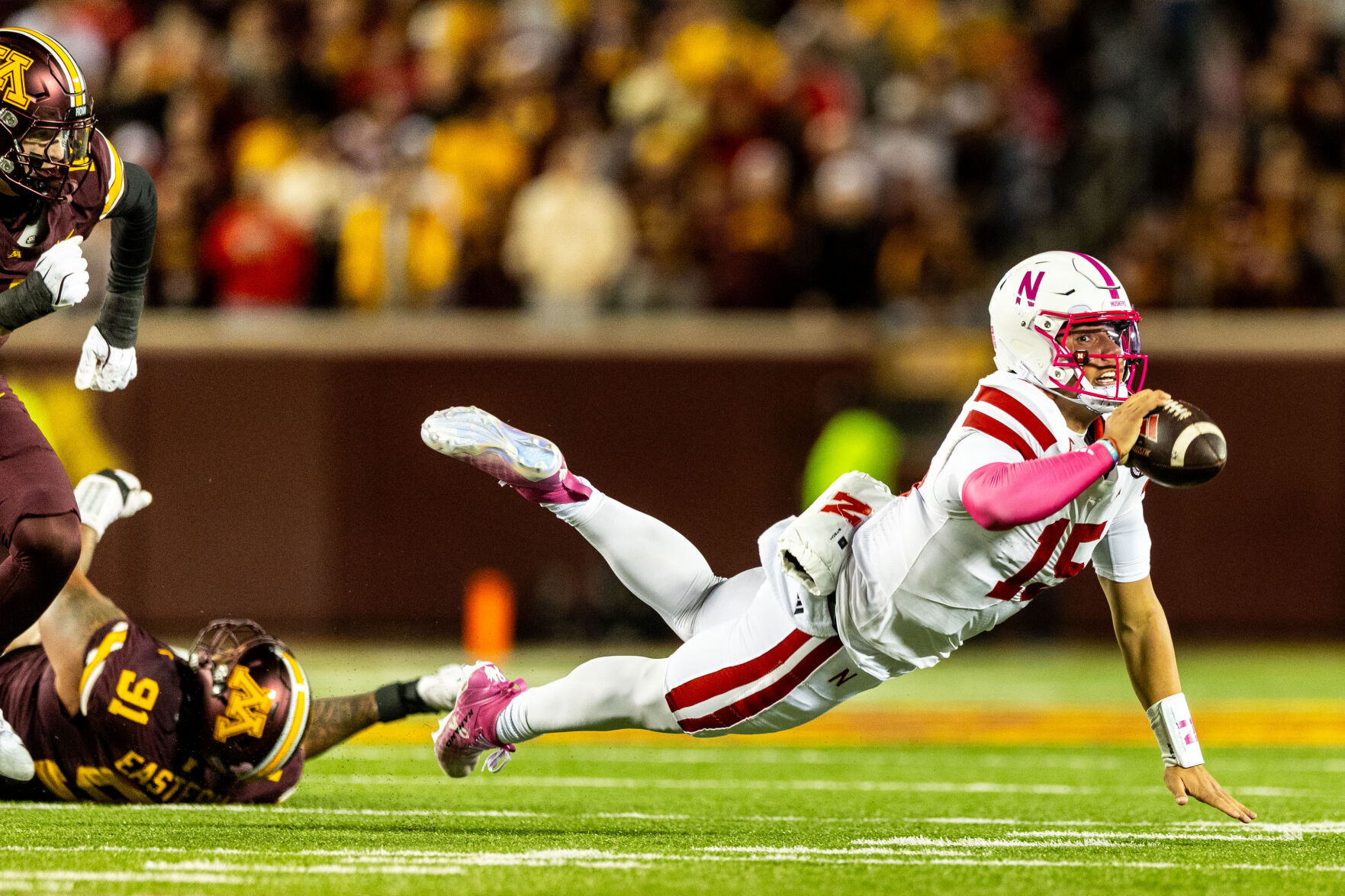 Dylan Raiola doesn't sugarcoat loss to Minnesota: 'I'm going to take my ...