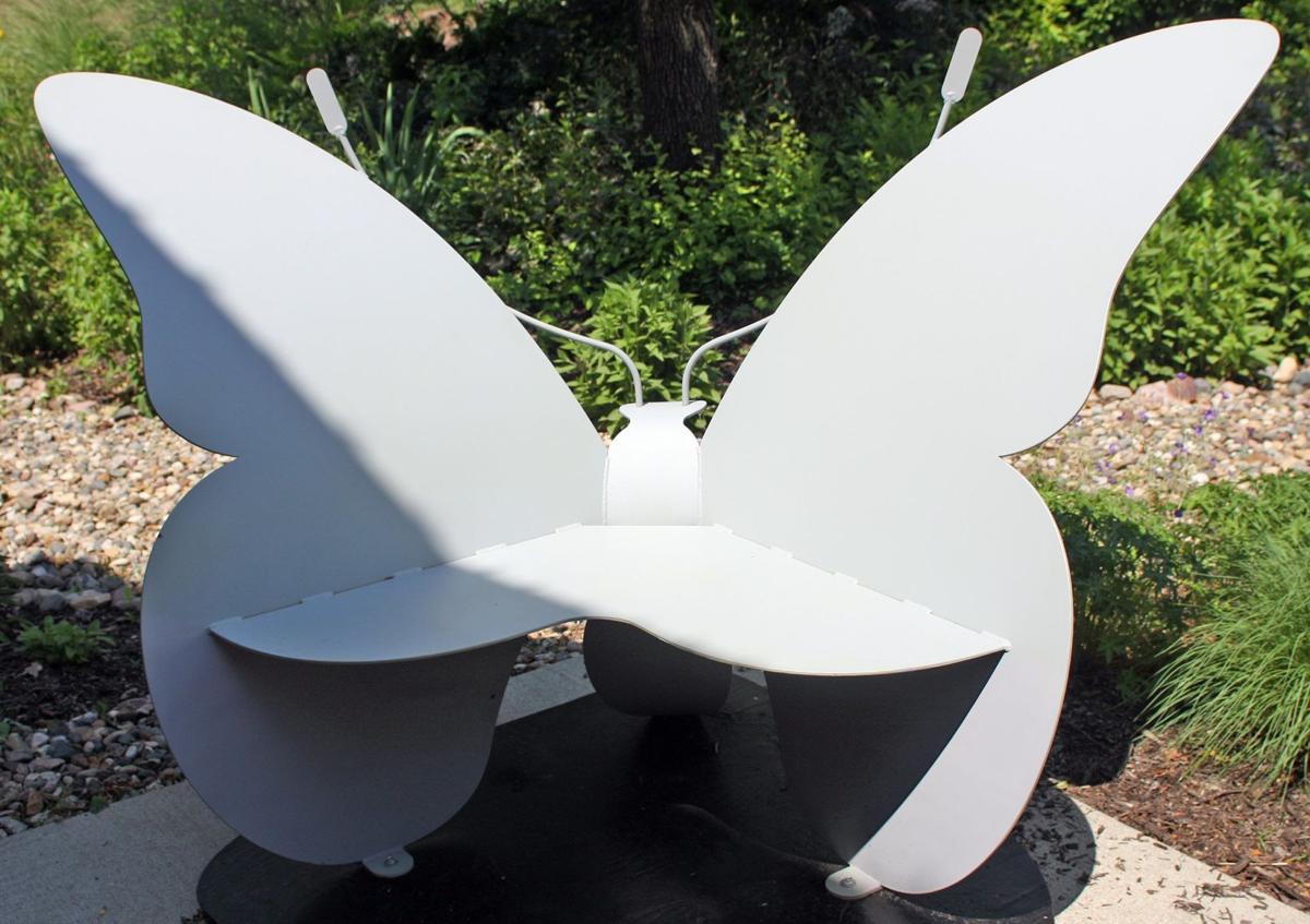 Butterfly bench memorializes artist | Papillion Times | omaha.com