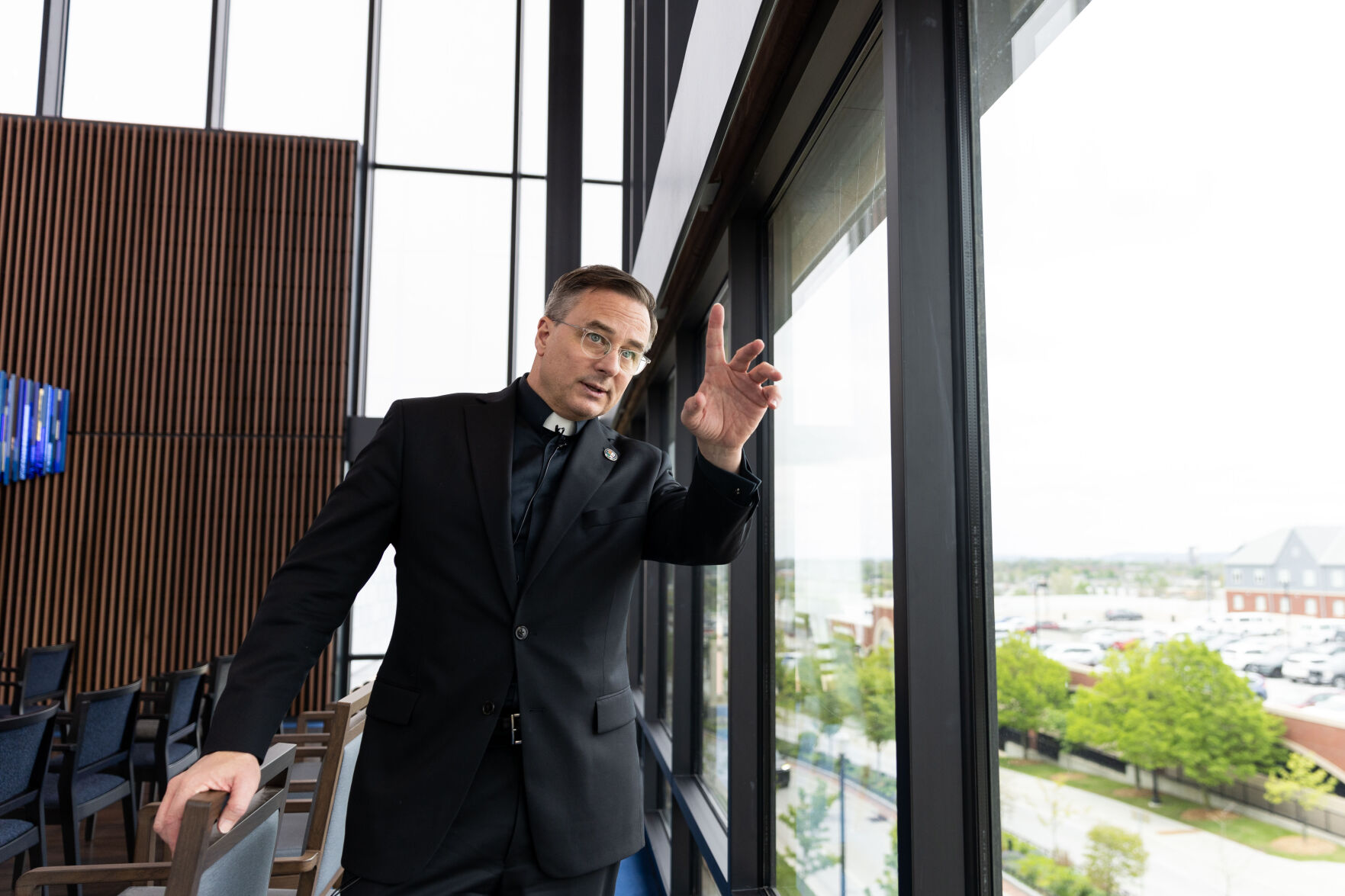 'Explodes with space': Creighton opens $24 million Jesuit residence hall