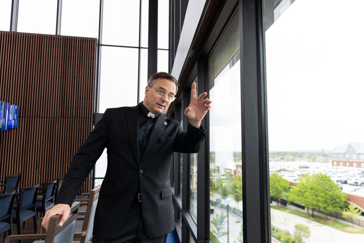 'Explodes with space': Creighton opens $24 million Jesuit residence hall