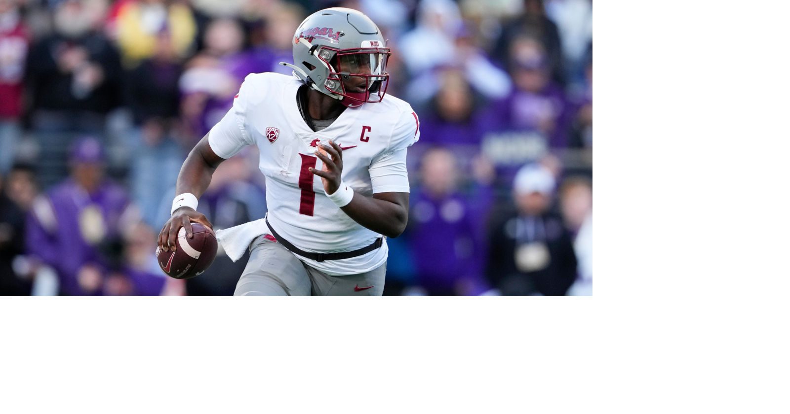 Nebraska talking with Washington State quarterback Cam Ward