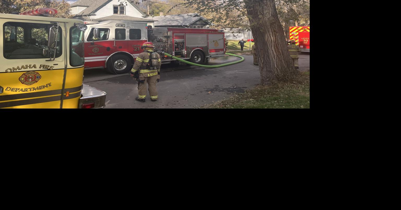Omaha Fire Department responds to house fire in North Omaha