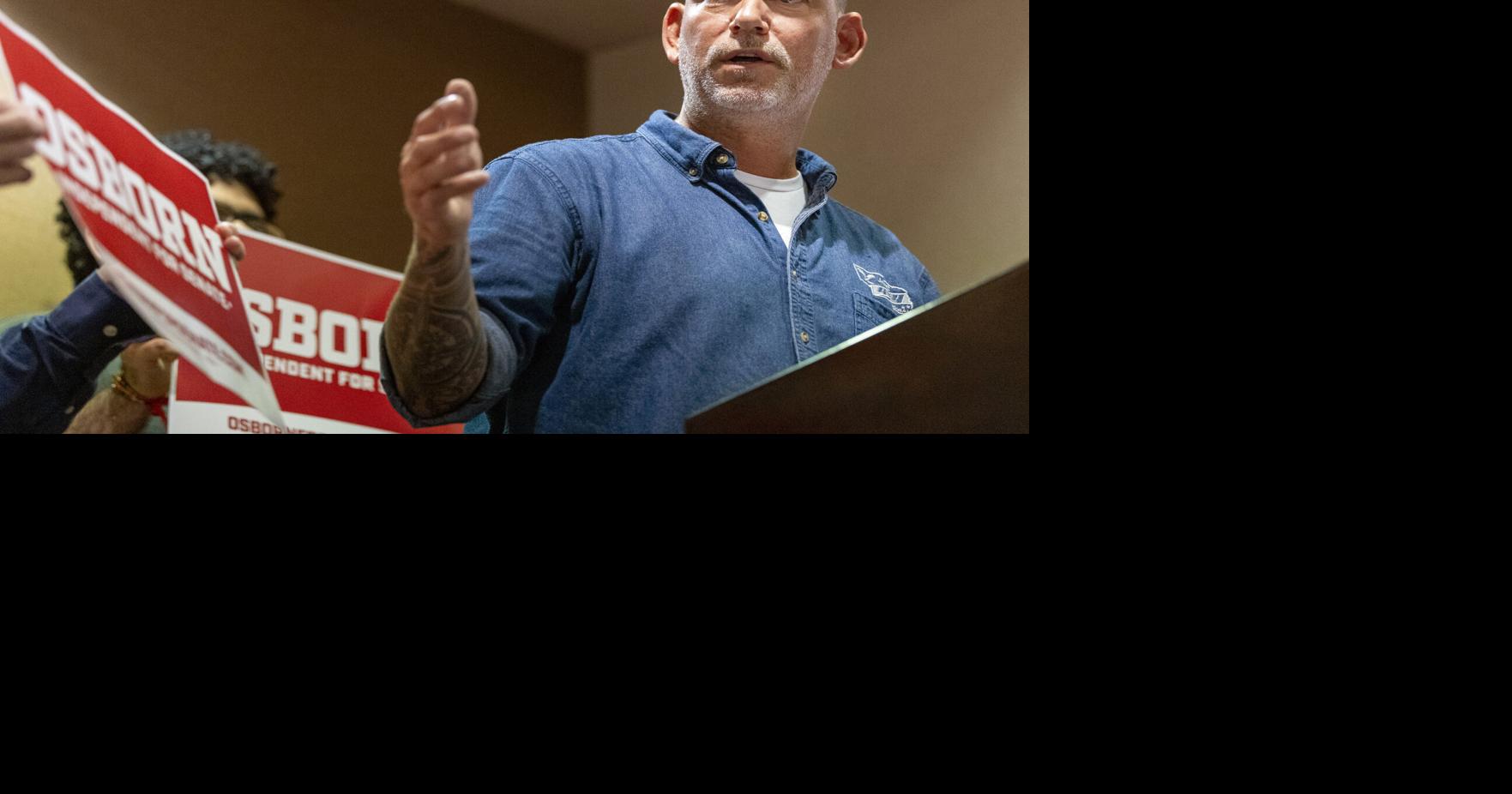 U.S. Senate candidate Dan Osborn turns in signatures to appear on ...