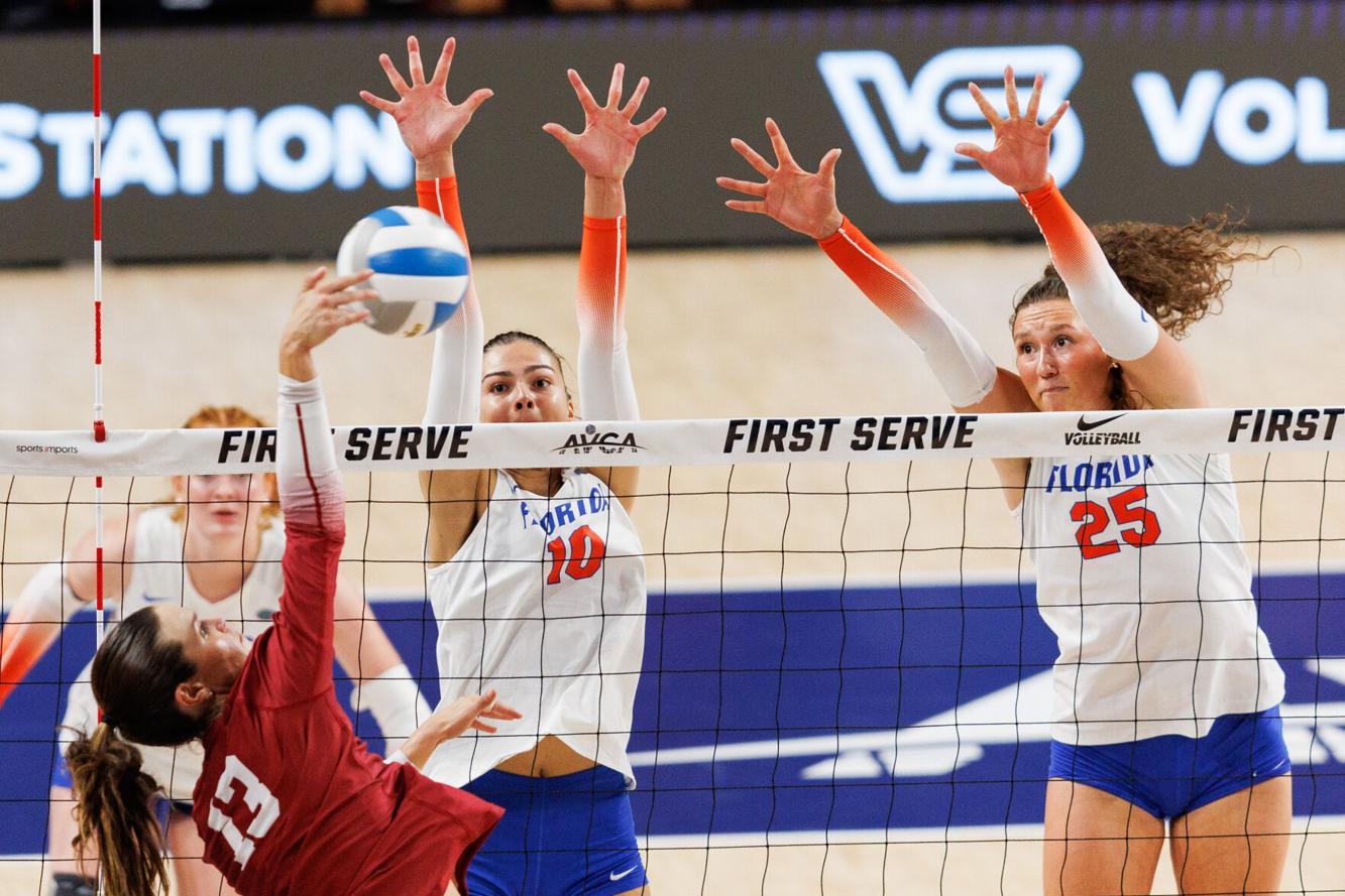 Photos: No. 6 Stanford volleyball vs. No. 16 Florida in the AVCA First Serve