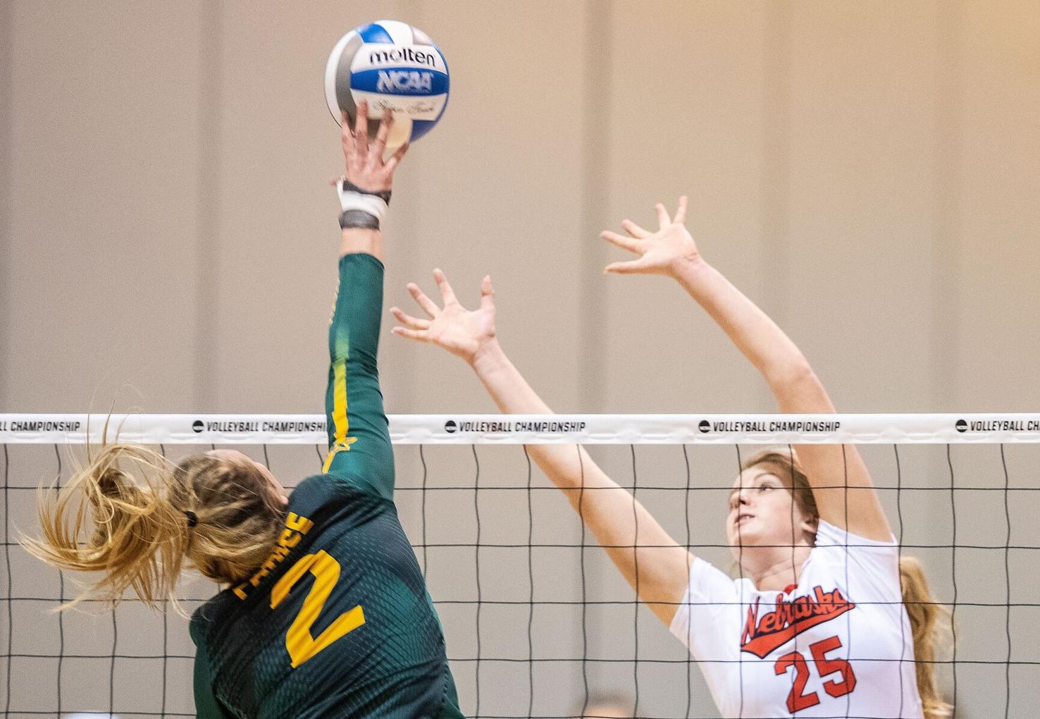 Huskers roll into NCAA regional finals with a sweep of Baylor ...
