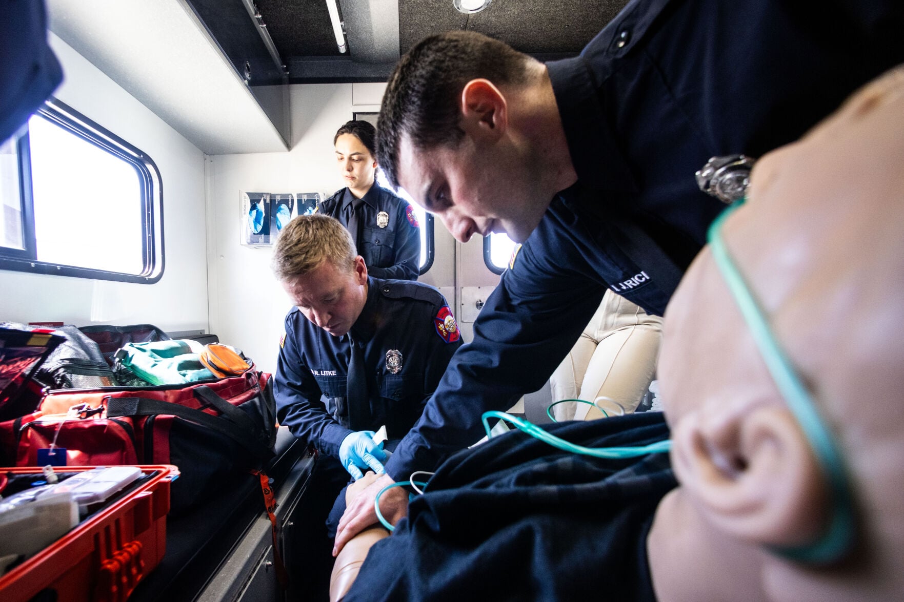 Creighton, Omaha Fire Department mobile lab strengthens med training