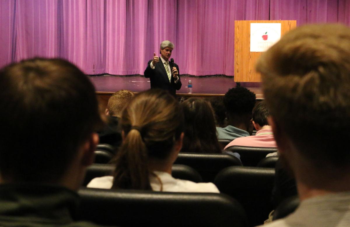 High school students receive government lesson from Fortenberry