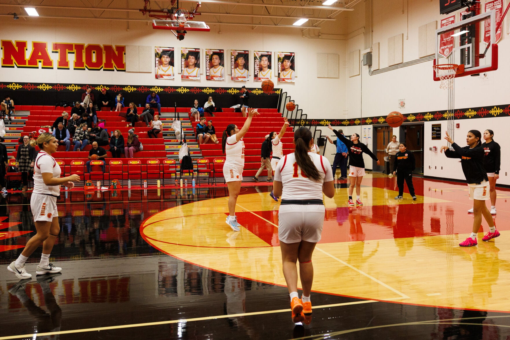 Omaha Nation girls basketball seeks first state tournament trip