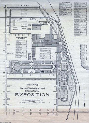 Omaha's 'world's fair' of 1898 sprouted from fields, built of wood and ...
