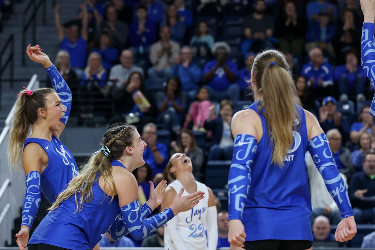 Creighton volleyball clinches Big East regular-season title with win ...