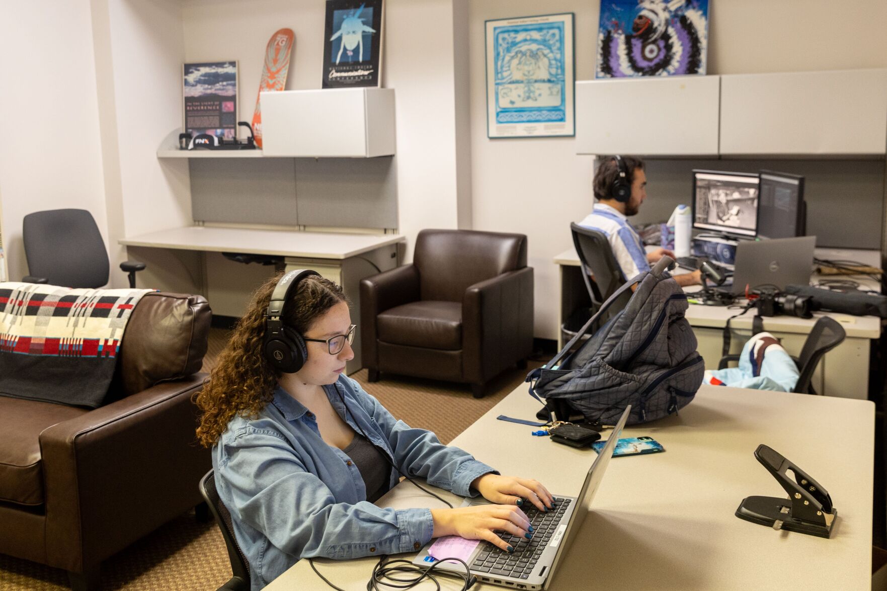 Federal cuts strip half of a Native American media company's budget