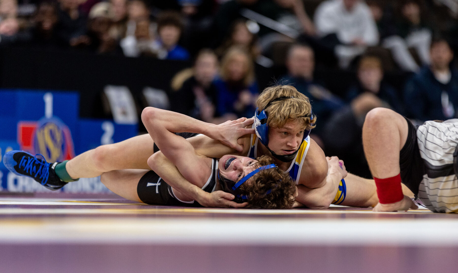 Undefeated wrestlers, former champs at state girls wrestling