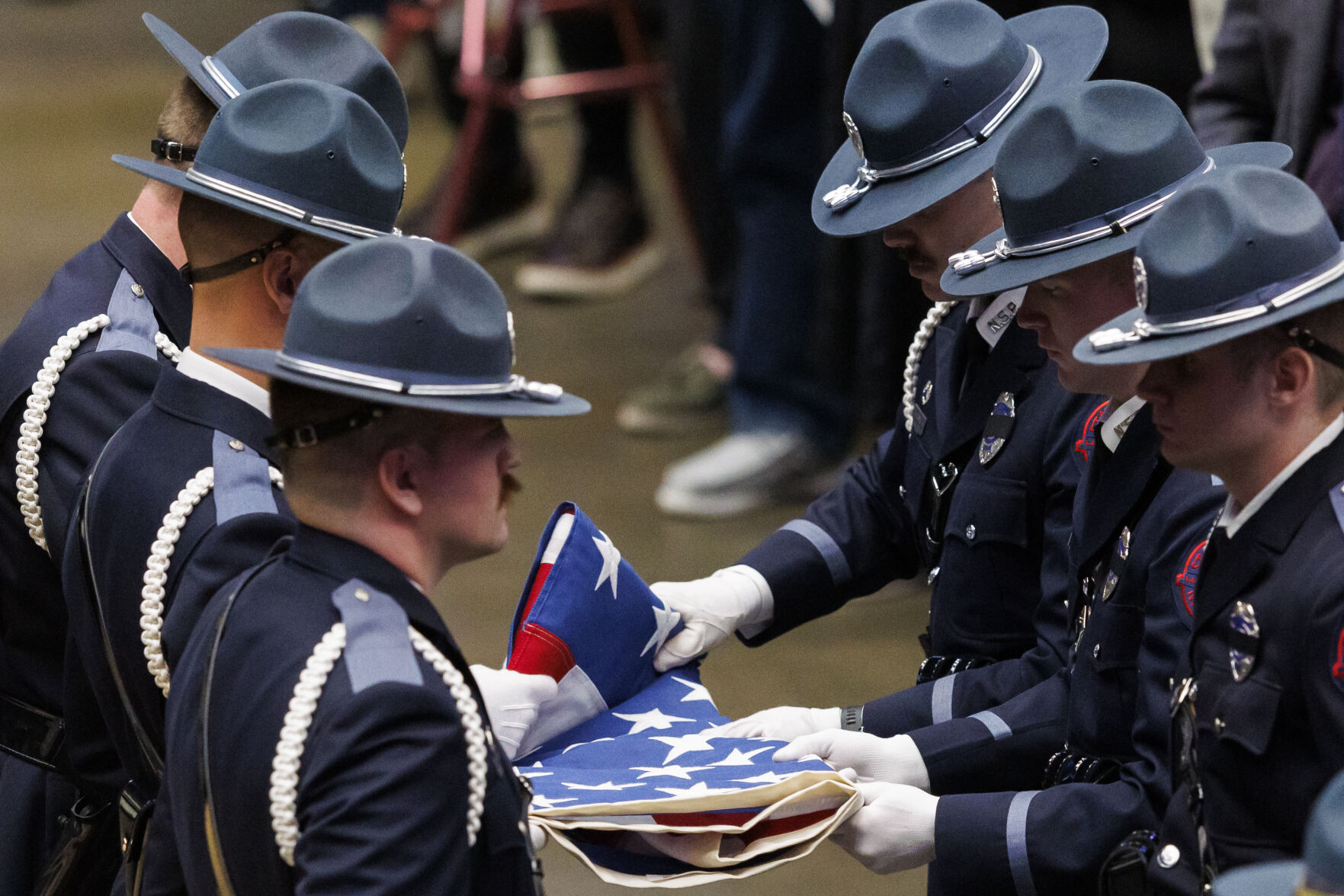Photos: Funeral of Nebraska State Patrol's Kyle McAcy