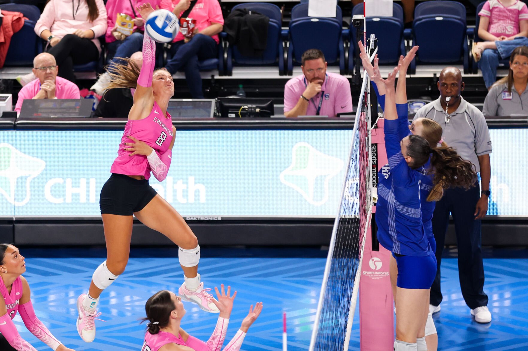 Photos: Creighton volleyball hosts Seton Hall