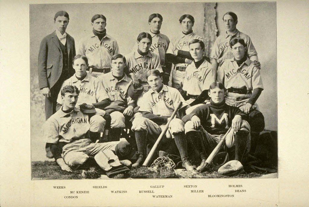 The time Michigan's baseball team played in Omaha nearly 125 years ago
