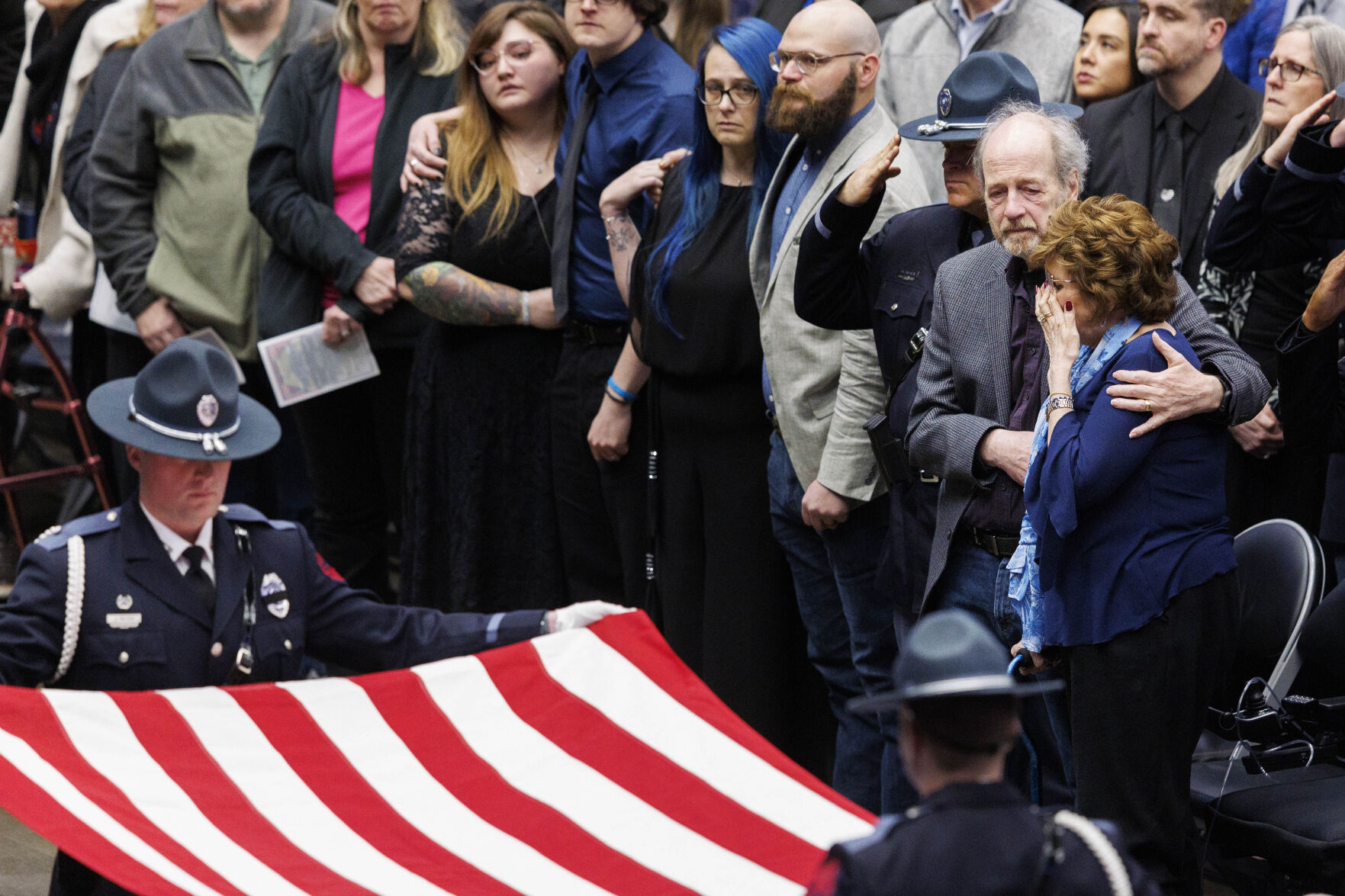 Photos: Funeral of Nebraska State Patrol's Kyle McAcy