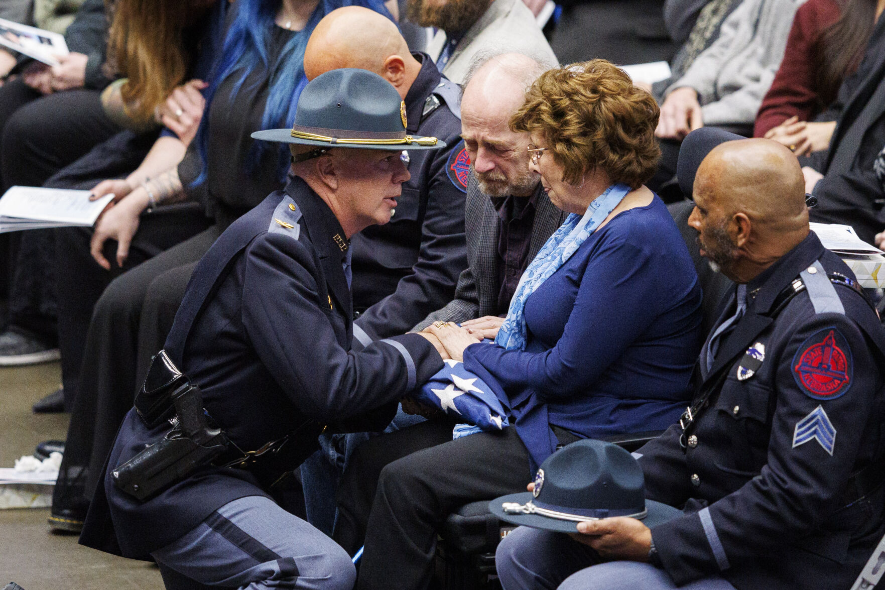 Nebraska snowplow driver charged in trooper's death appears in court
