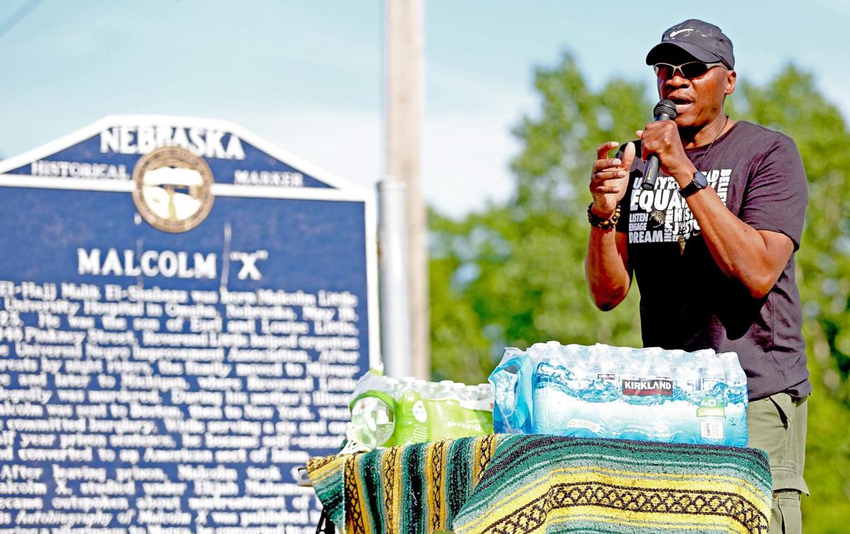 malcolm x gravestone