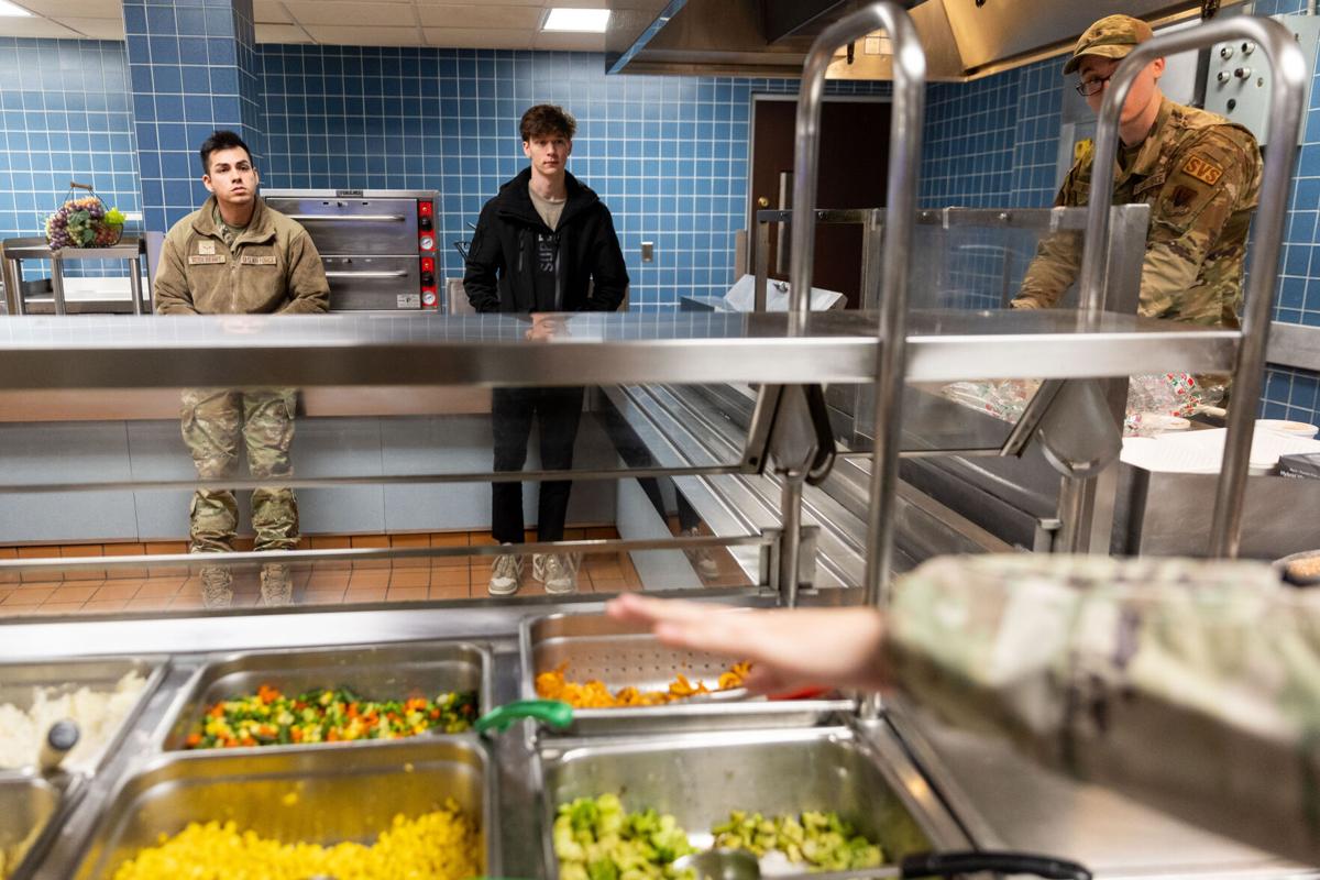 Photos: Offutt Air Force Base closes dining hall for year of renovation