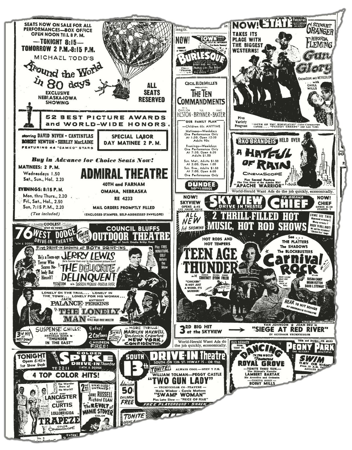 An eye-popping visual history of movie ads in The World-Herald