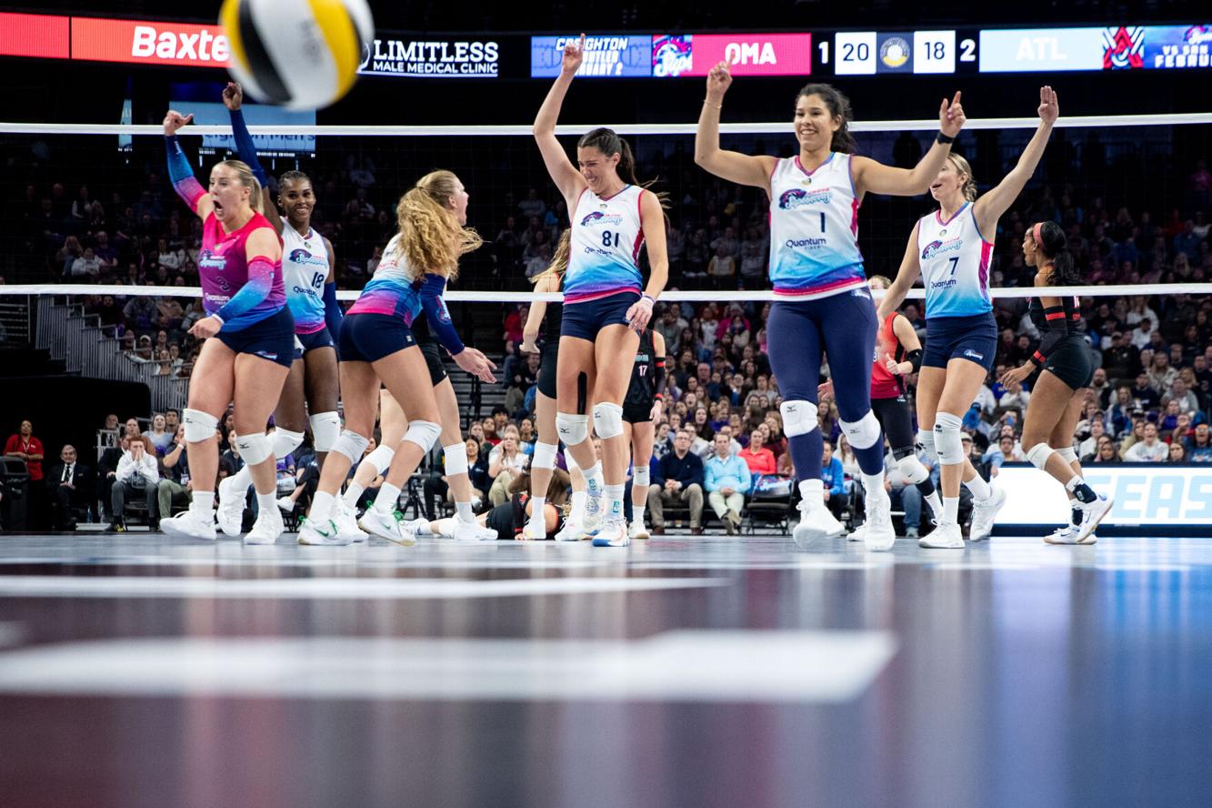 Photos: Omaha Supernovas host Atlanta Vibe in first ever Pro Volleyball ...