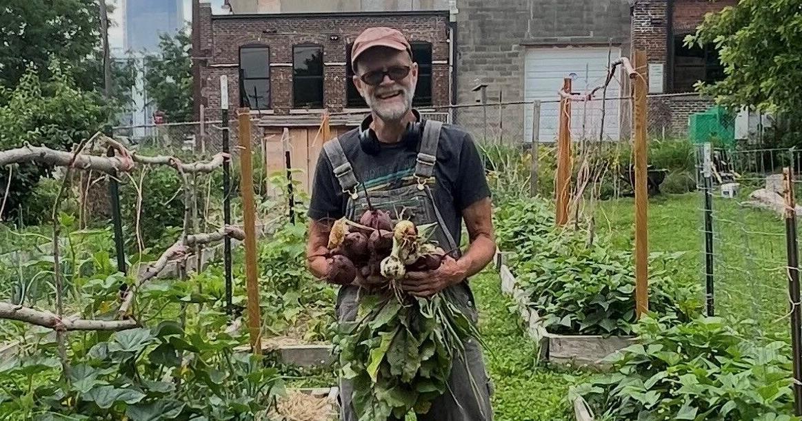 Produce from St. Vincent de Paul garden goes to needy