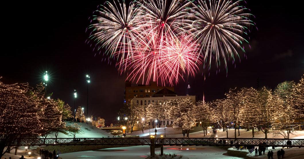 For many, New Year's fireworks show in downtown Omaha is a bright ...