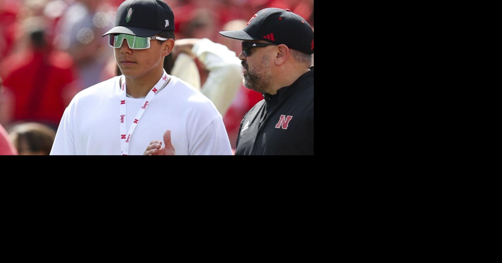 Dylan Raiola watches brother Dayton throw at Nebraska’s Friday Night ...