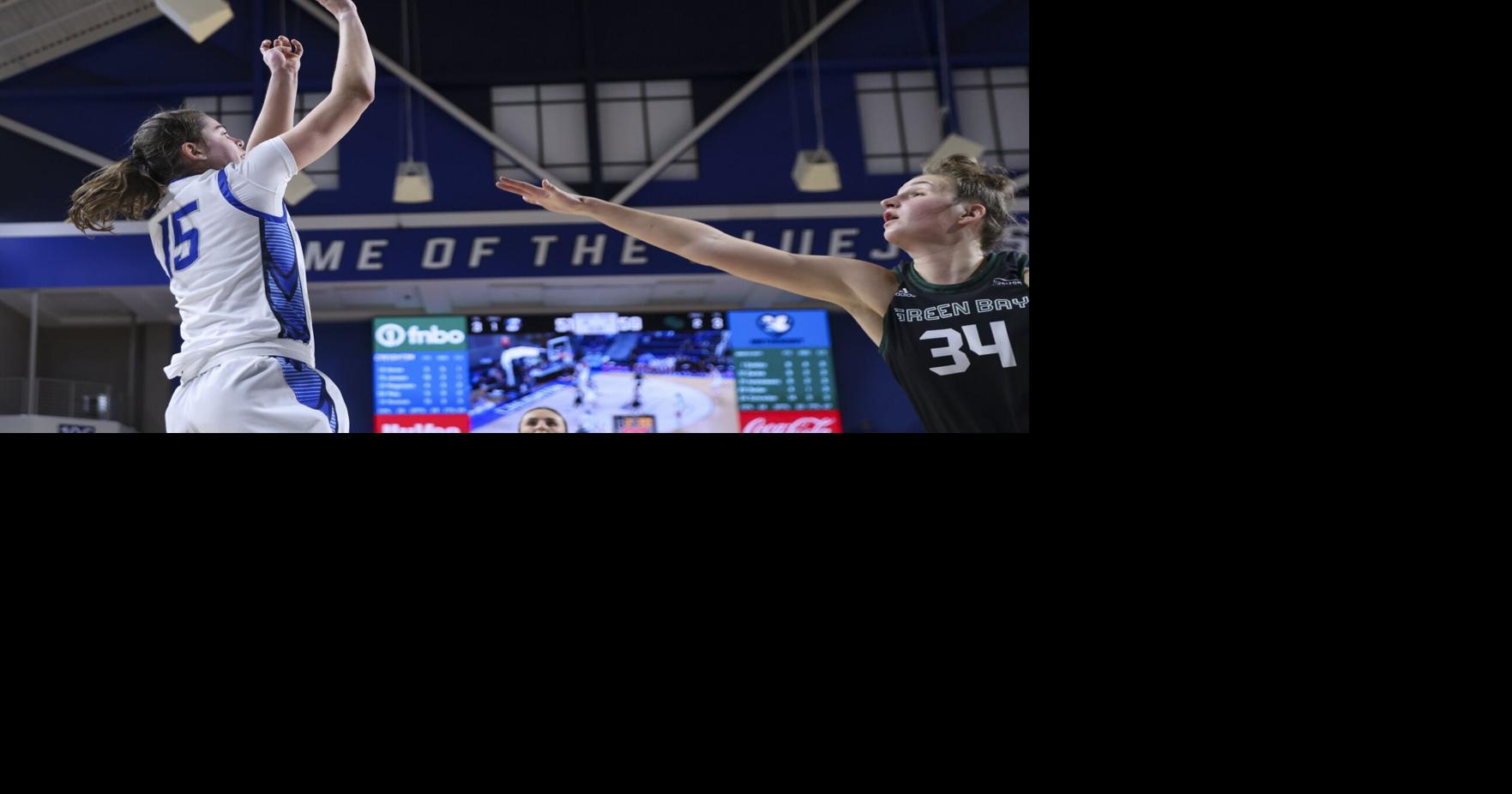 Green Bay upsets No. 22 Creighton women's basketball