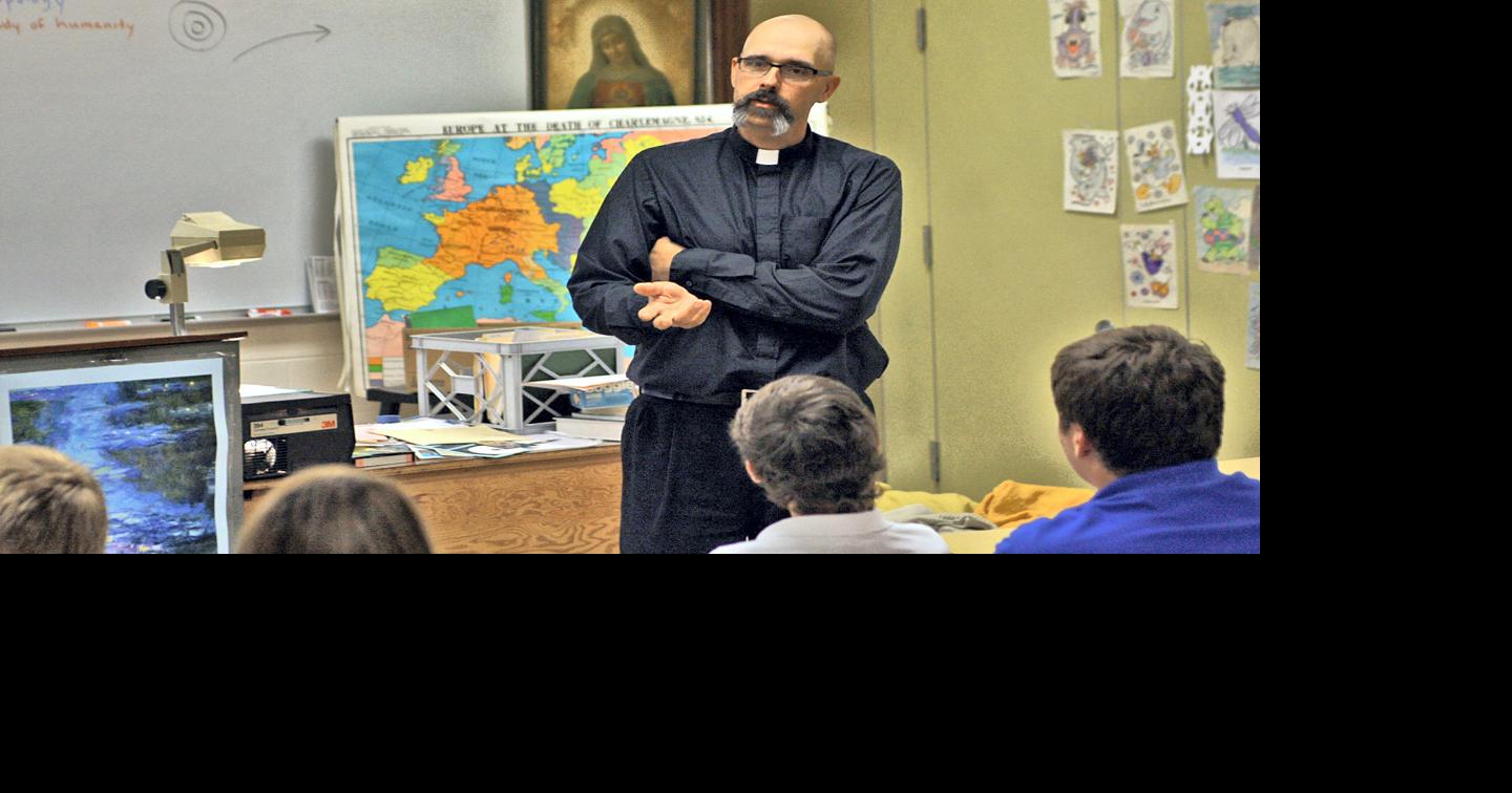 Father Steve says goodbye to Gross