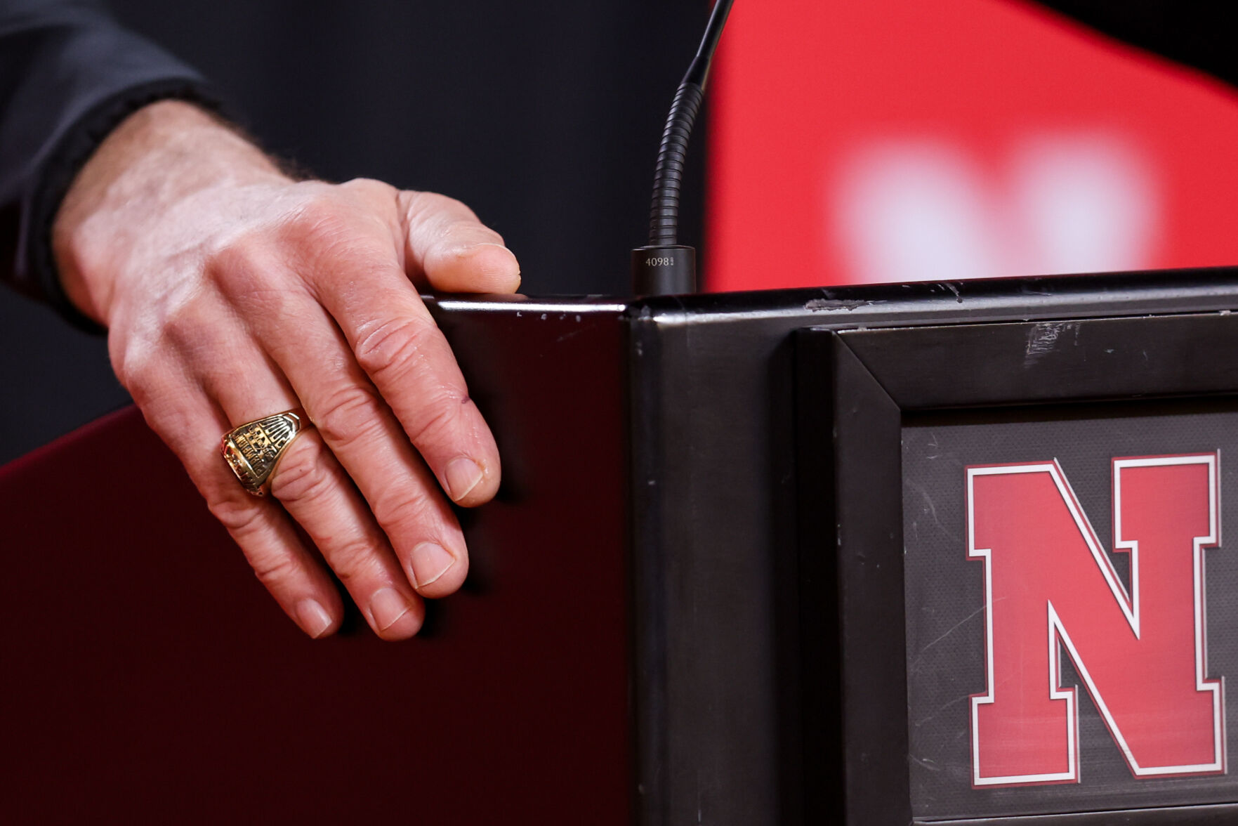 John Cook explains why Jordan Larson left Nebraska's staff