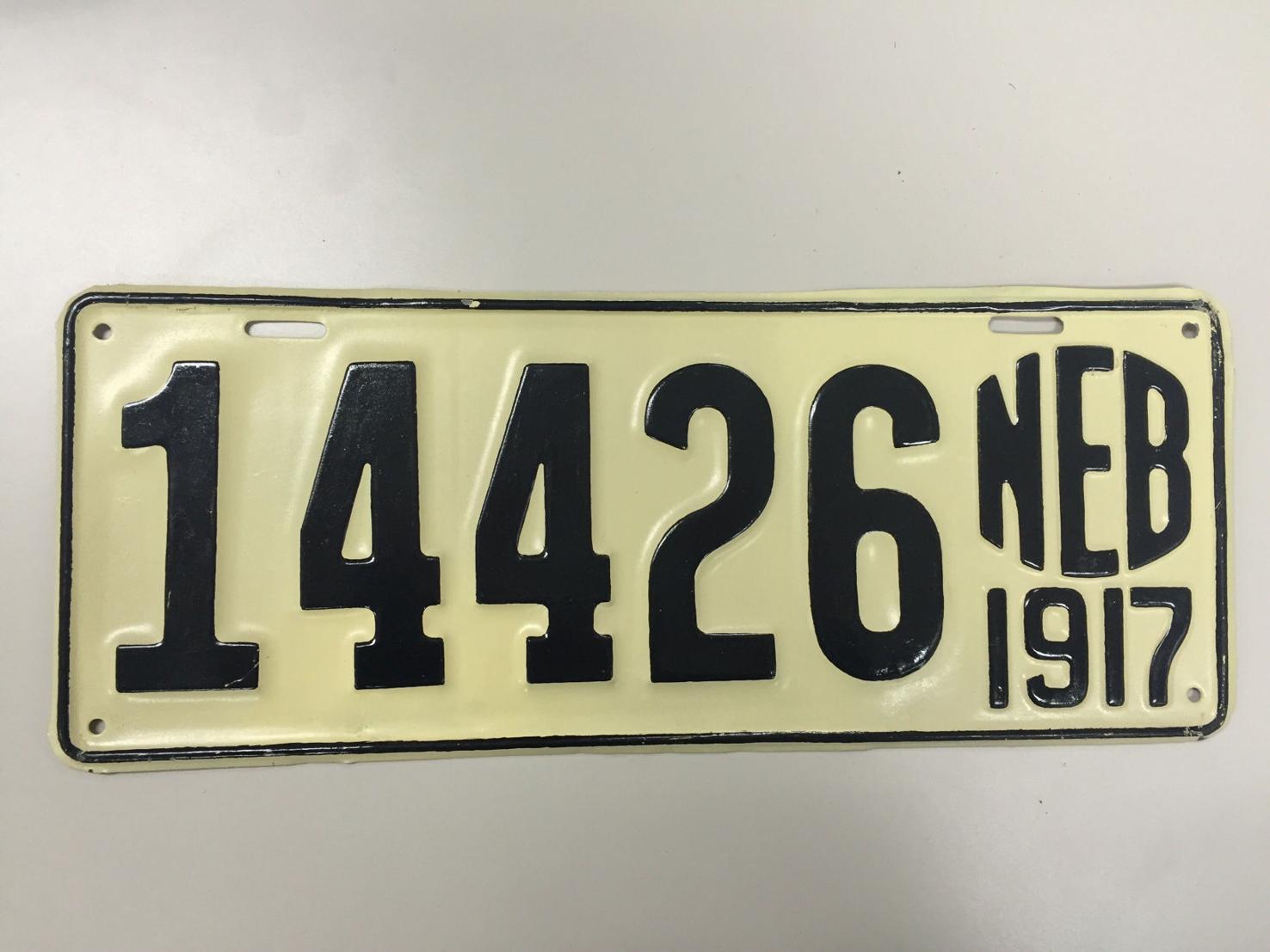 Photos: Nebraska license plates through the years