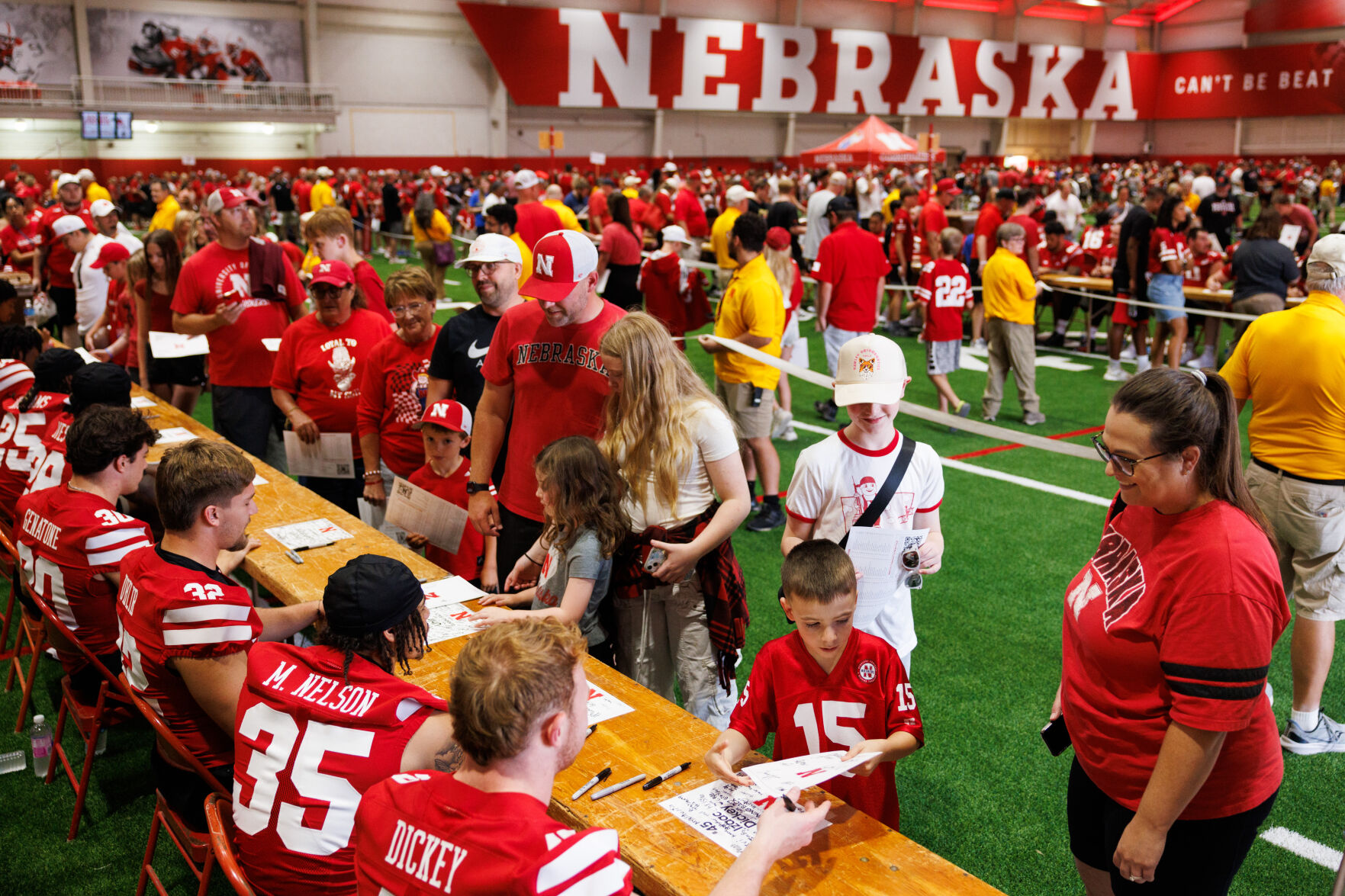 Photos: 2025 Nebraska Football Fan Day and Big Red Preview