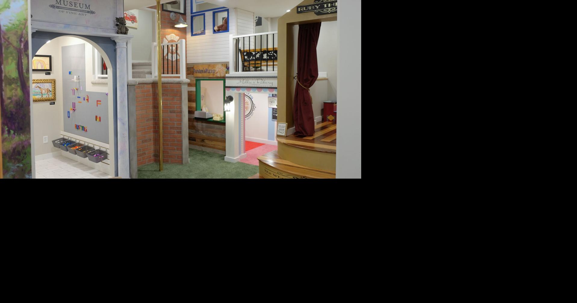 Fun from top to bottom: A three-story playhouse in Bennington is a ...