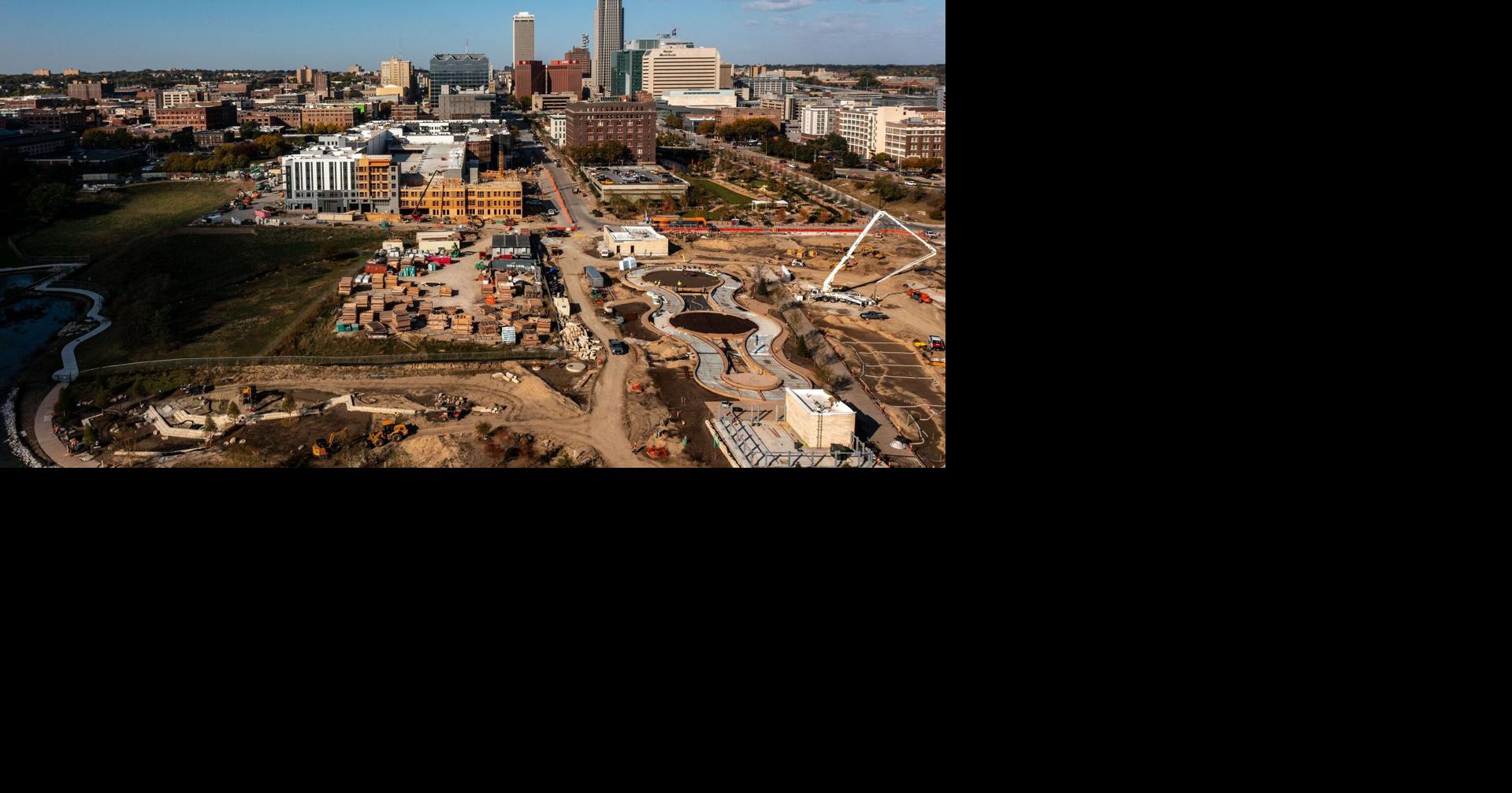 Going to the Luminarium? A new road connection to Omaha's riverfront ...
