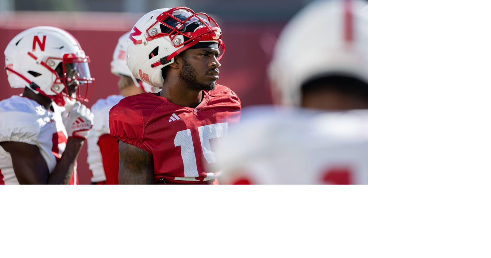 Quinton Newsome helping lead Nebraska's secondary