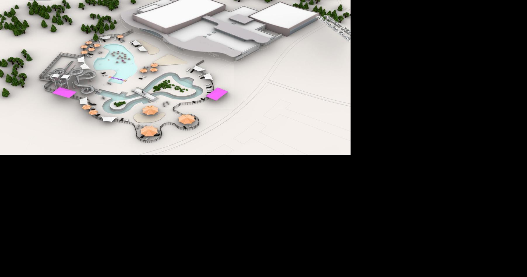 Gretna unveils proposal for indoor-outdoor aquatics center