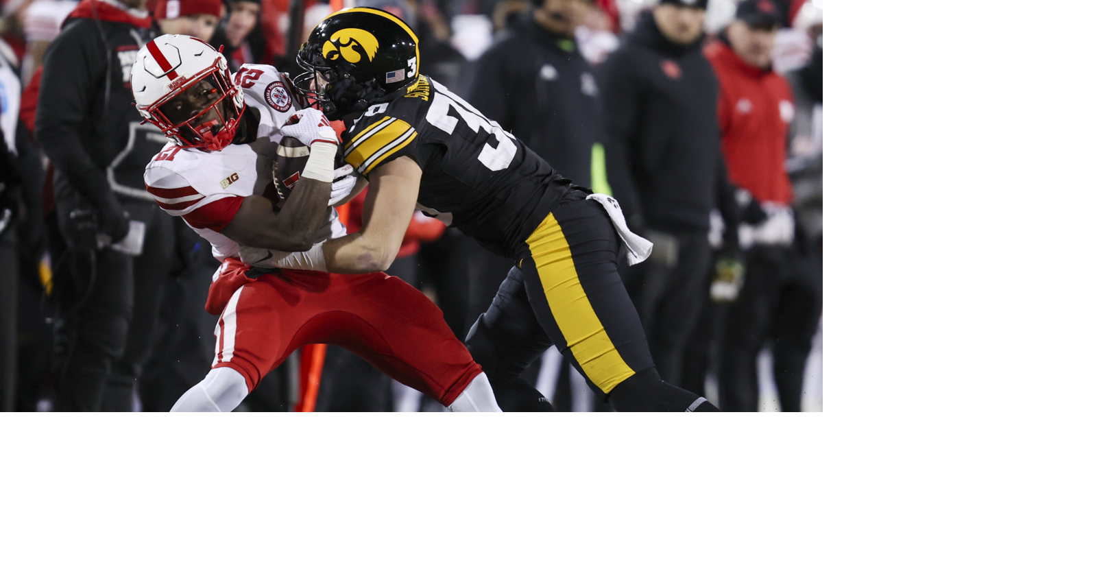 Grading Nebraska football's performance against Iowa