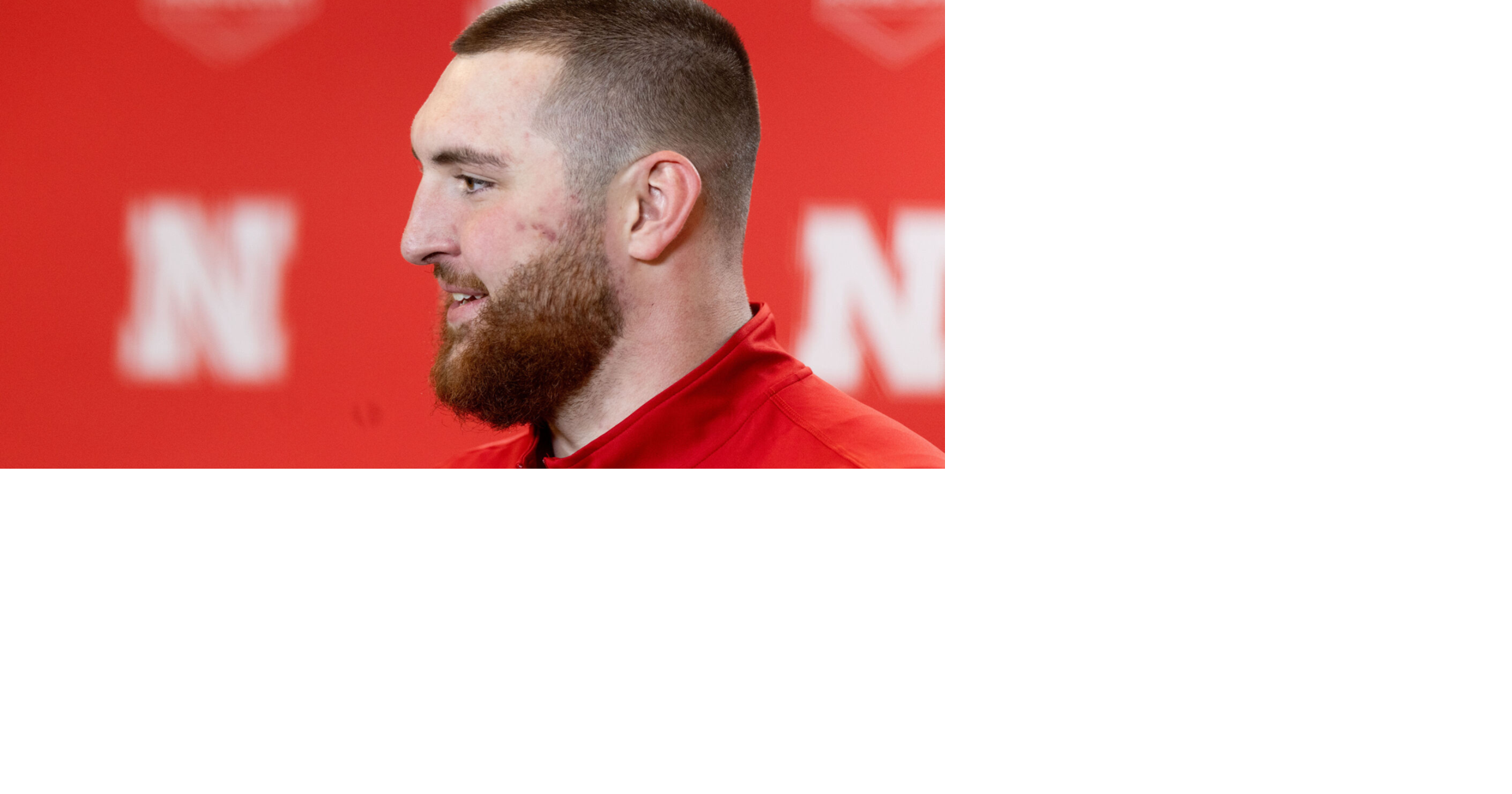 Nebraska OL Teddy Prochazka enters camp healthy