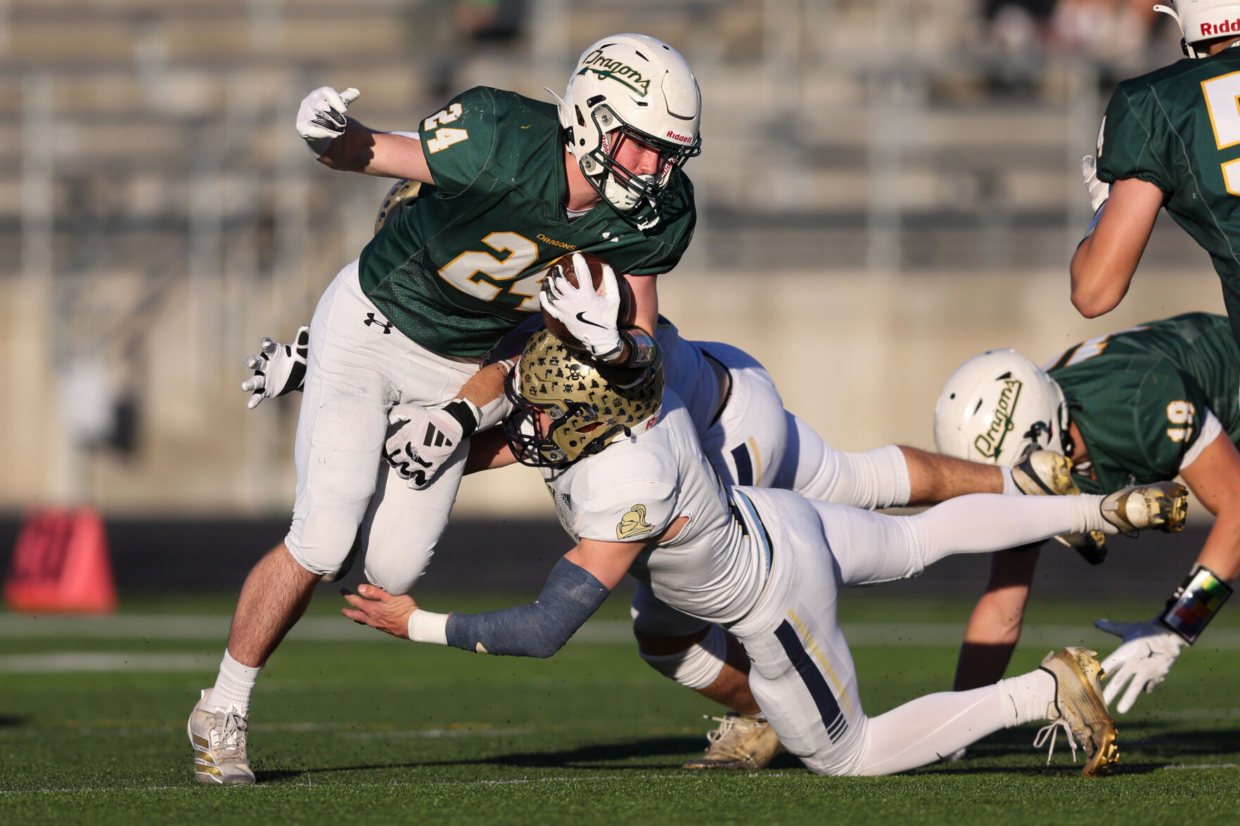Gretna football defeats York to punch its ticket to the playoff semifinals