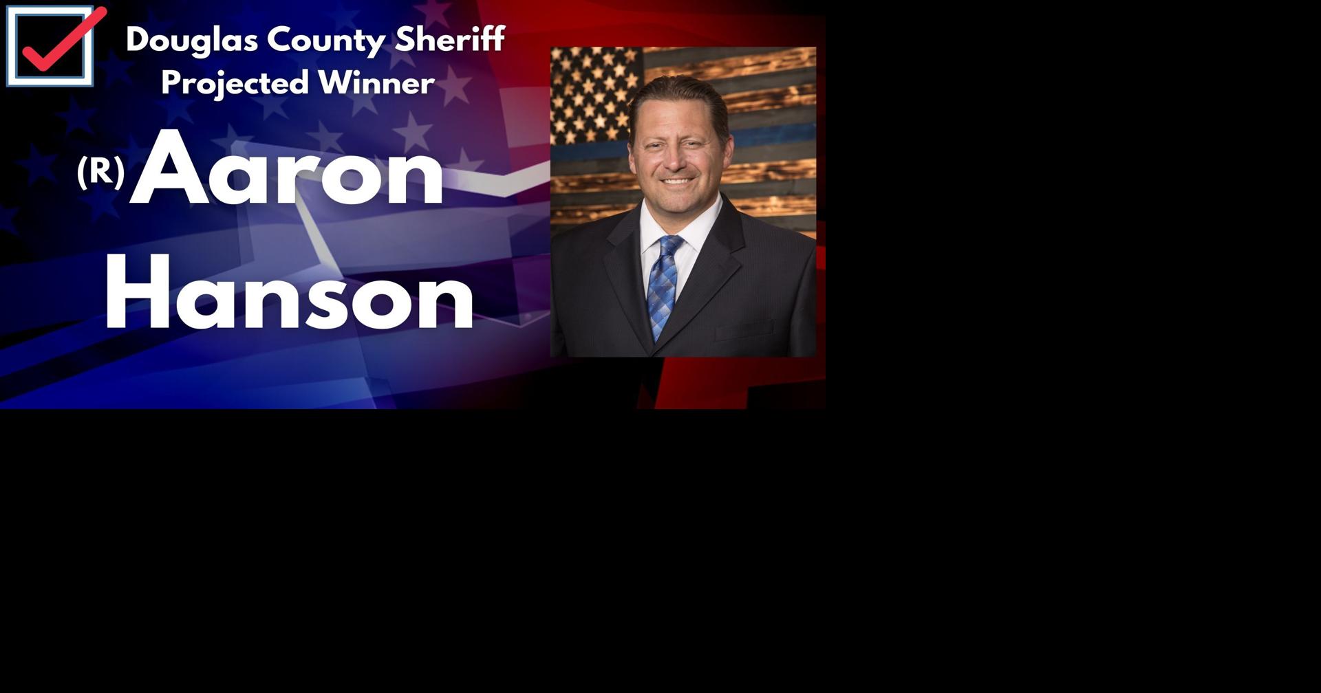 Aaron Hanson poised to be next Douglas County sheriff