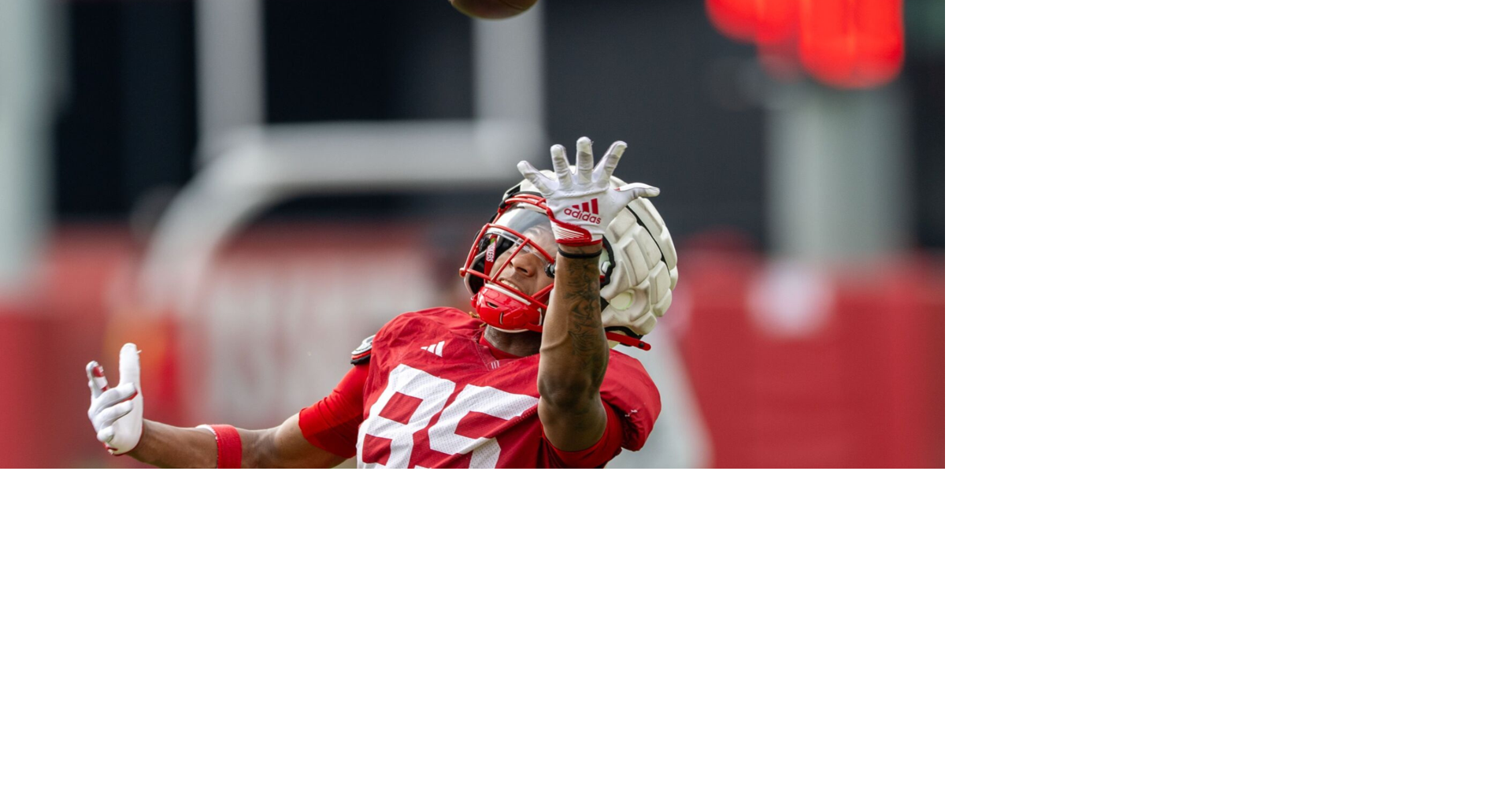 Why press man coverage remains a task for Nebraska receivers