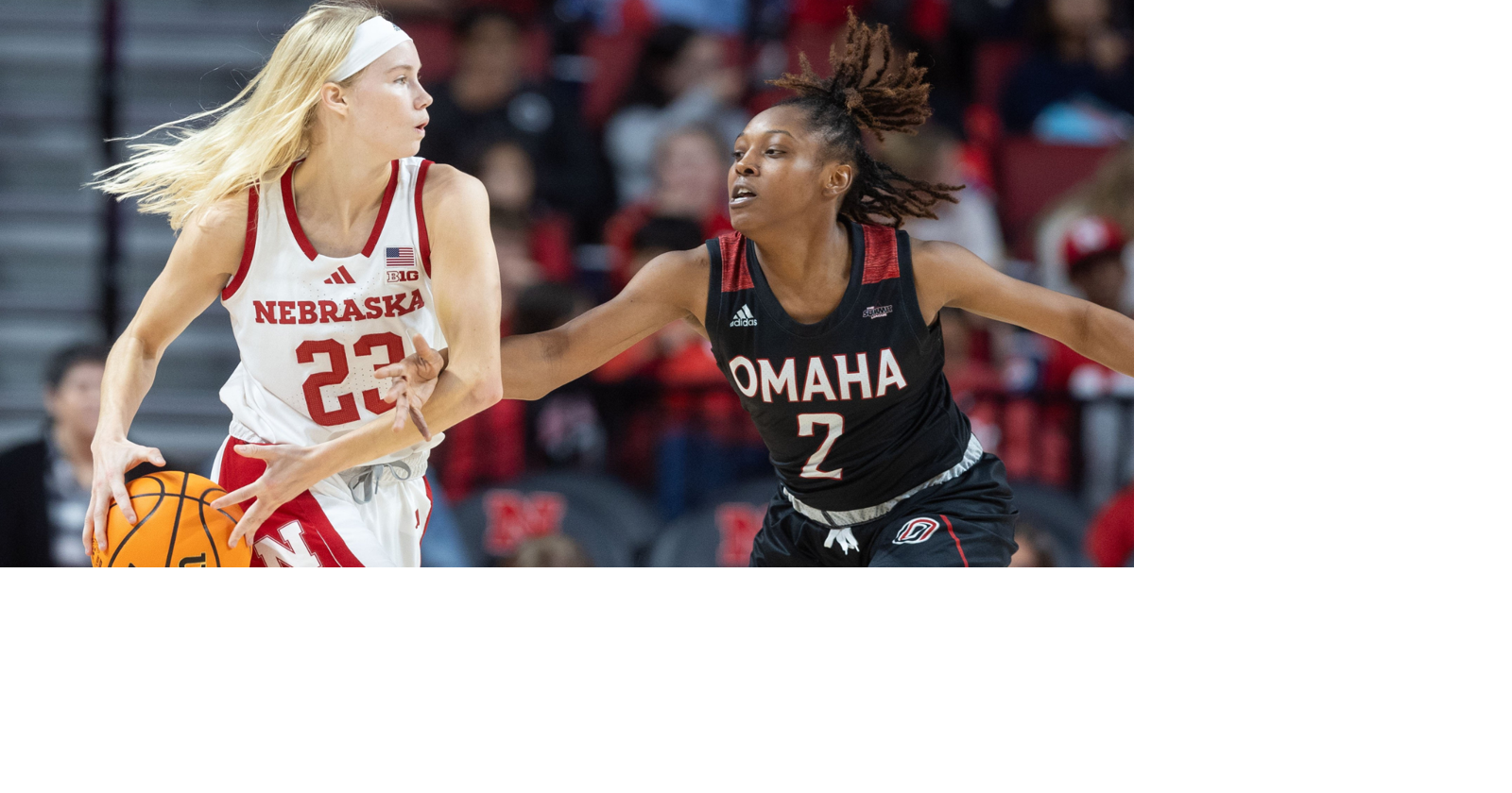 Nebraska women's basketball beats Omaha; Britt Prince debuts